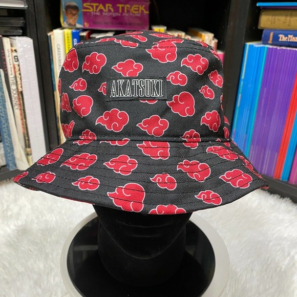Naruto | Accessories | Naruto Shippuden Akatsuki Bucket Hat Itachi ...